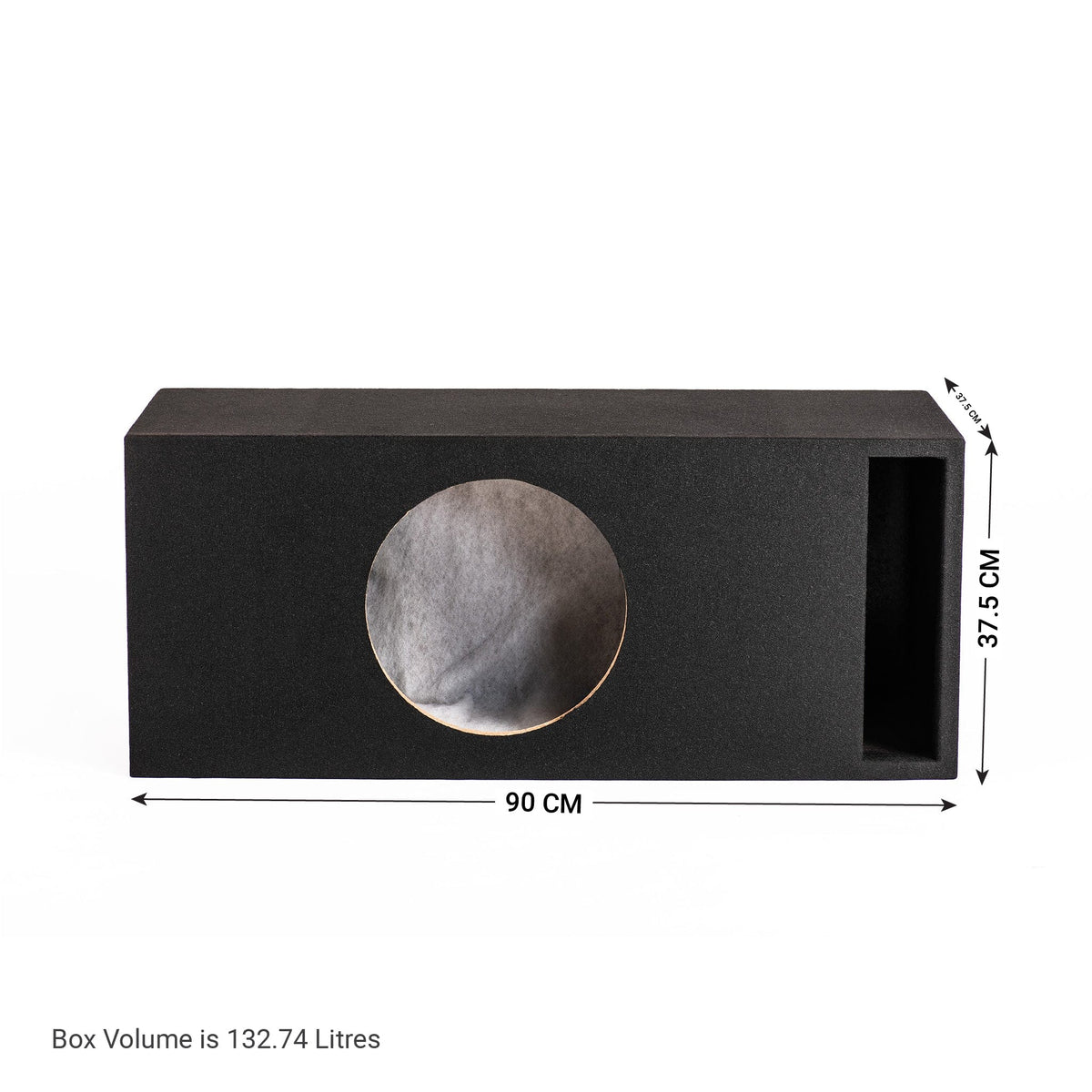 In Phase BX12XT 12" Slot Ported Subwoofer Enclosure For In Phase XT-12 ...